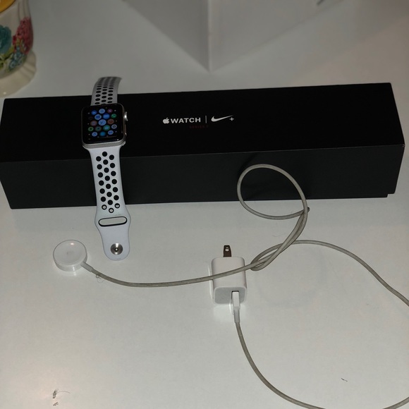 Apple | Accessories | Iwatch Series 3 For Sale Nike Addition Apple Care ...